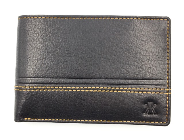 Milano Bags – Πορτοφόλι Ανδρικό Δέρμα Μαύρο KAPPA LEATHER