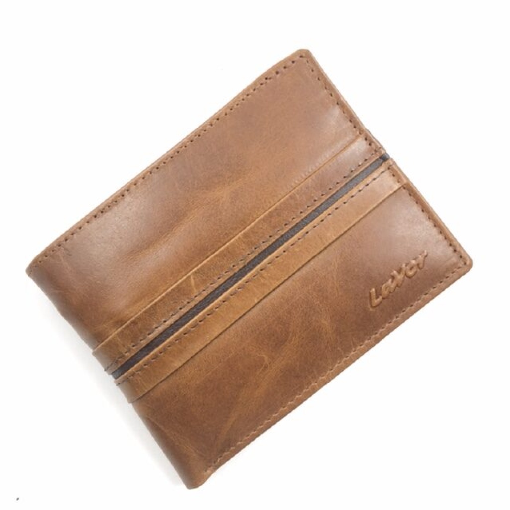 Milano Bags – Πορτοφόλι Ανδρικό Δέρμα Ταμπά LAVOR