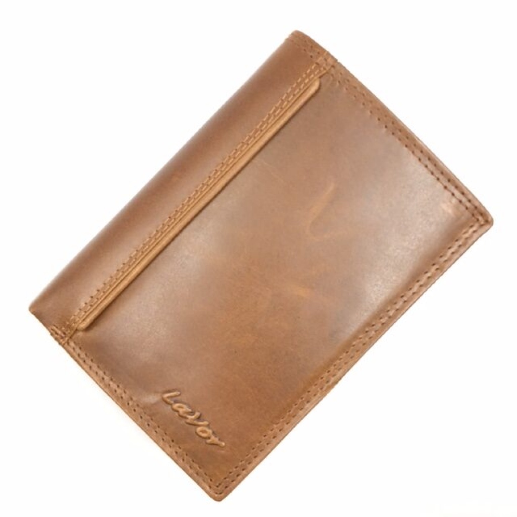 Milano Bags – Πορτοφόλι Ανδρικό Δέρμα Ταμπά LAVOR